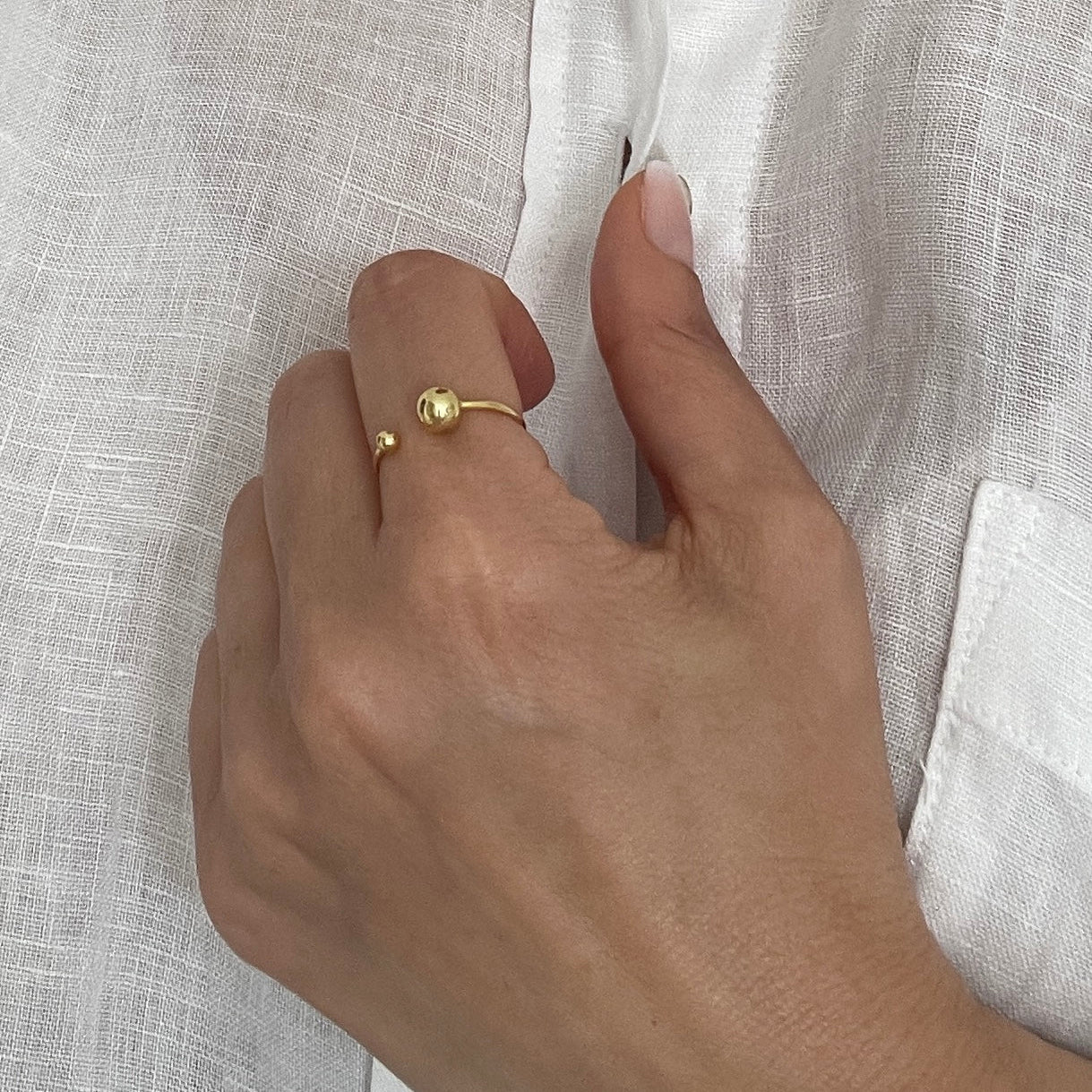 Orba Adjustable Ring– TA JEWELLERY